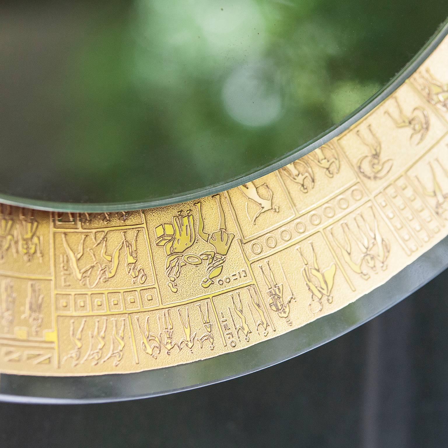 Furgieri Gold-Plated Mirror from Italy, 1960s at 1stDibs | gold plated ...