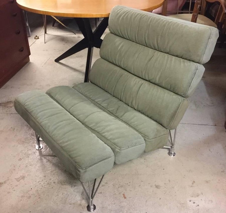 Nice Pair of Spider Lounge Chairs by DUX at 1stDibs