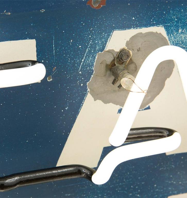 Fountain Sundries Neon Sign, circa 1940s For Sale at 1stDibs