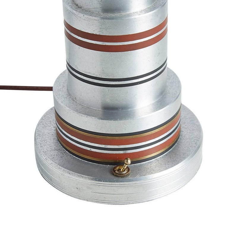 Extremely Rare Pattyn Products Table Lamp, circa 1935 For Sale at 1stDibs