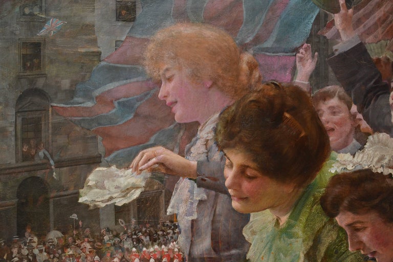 "Homecoming" Soldiers Homecoming Parade by Isaac Snowman For Sale at ...