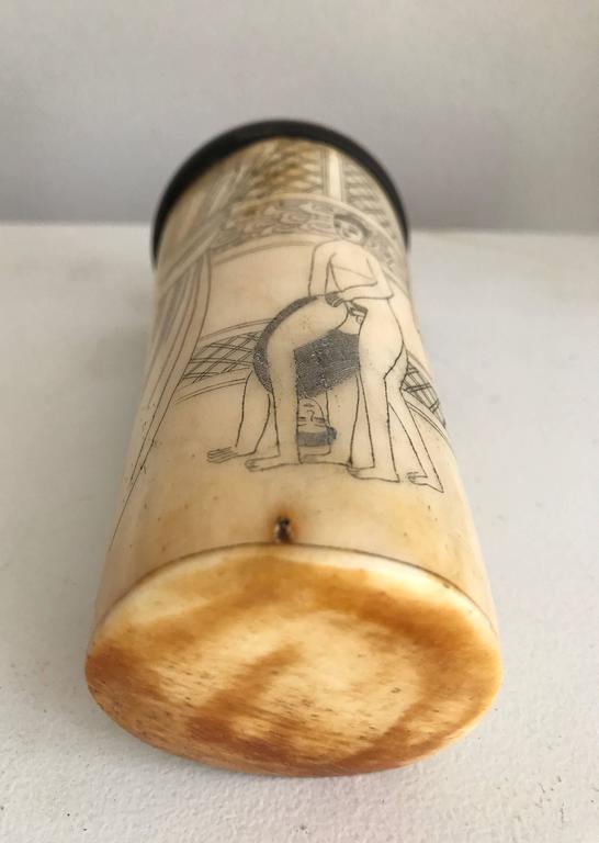 Cricket Basket Made from a Horn, China, circa 1900 at 1stDibs