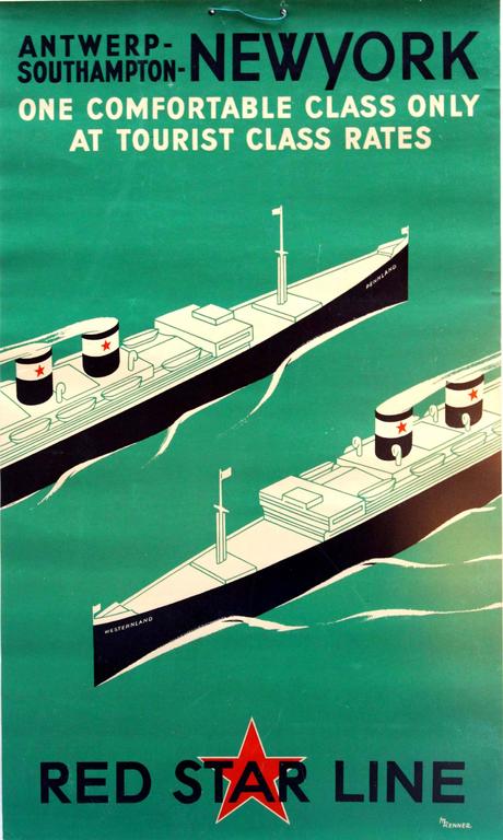 Art Deco Poster Ship