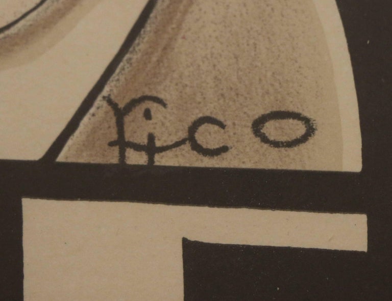 Original and Rare Lithographic Poster by Pico, Art Deco, France, 1920s ...