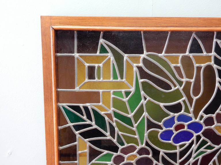 Pair of Stained-Glass Windows ACF Champs-Elysées, Paris, 1950-1970 at ...