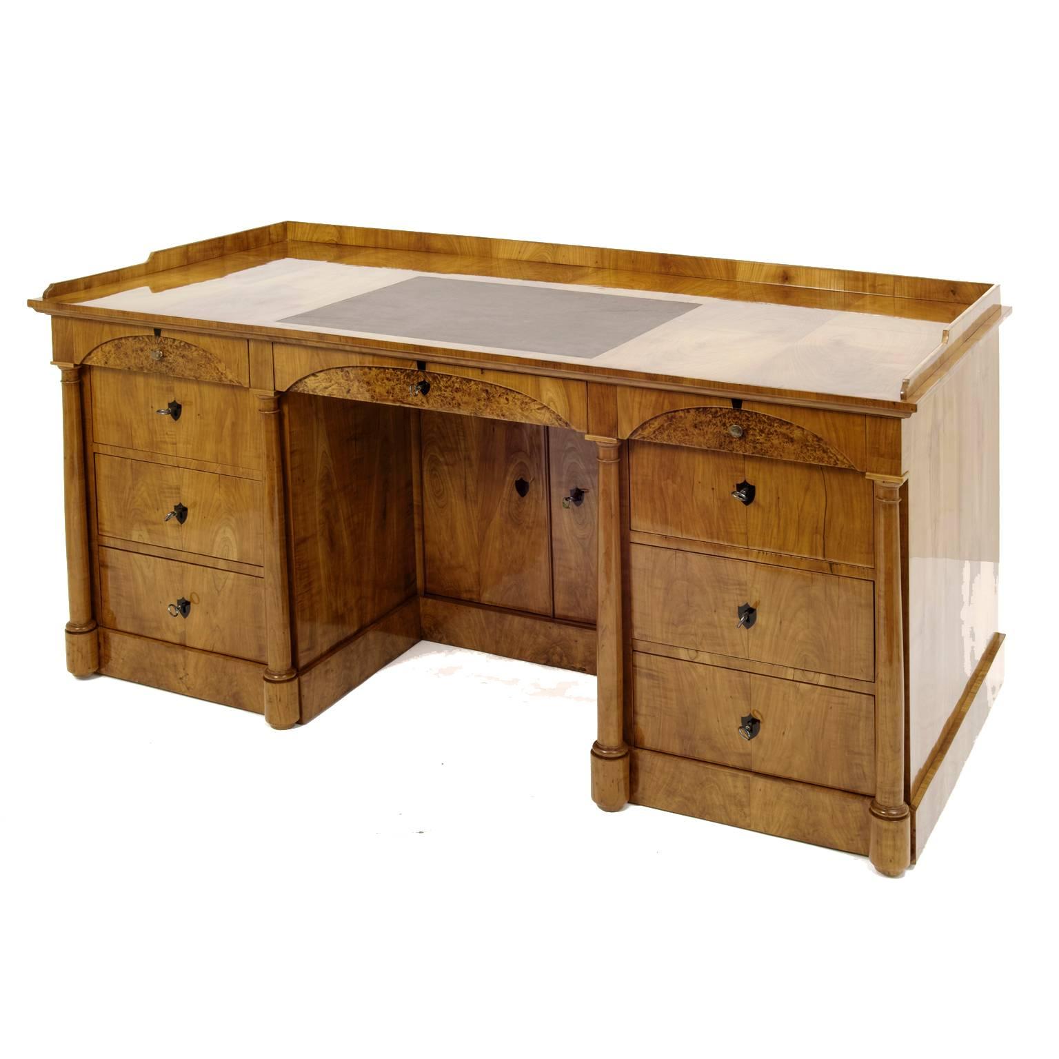 Biedermeier Writing Desk, Central German, 1820 at 1stDibs