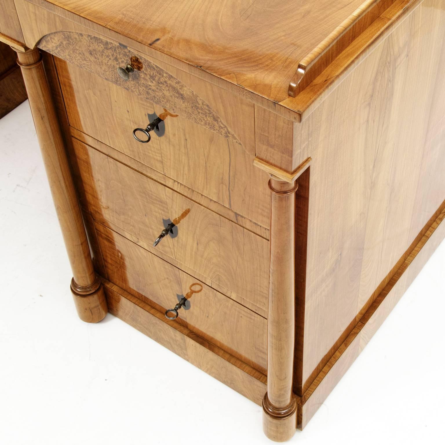 Biedermeier Writing Desk, Central German, 1820 at 1stDibs