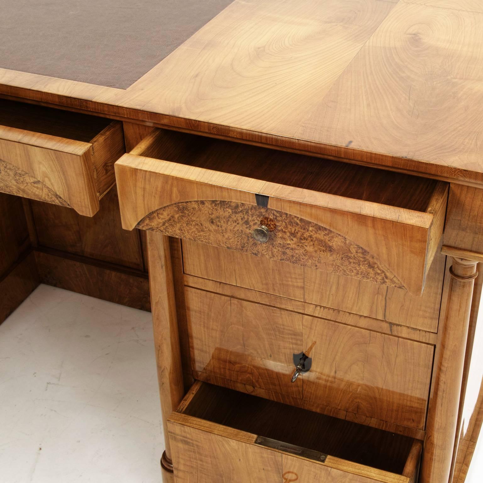 Biedermeier Writing Desk, Central German, 1820 at 1stDibs