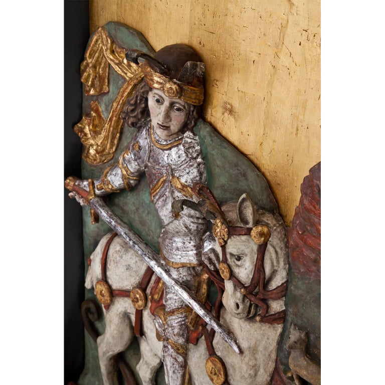 Relief of Saint George Slaying the Dragon at 1stDibs