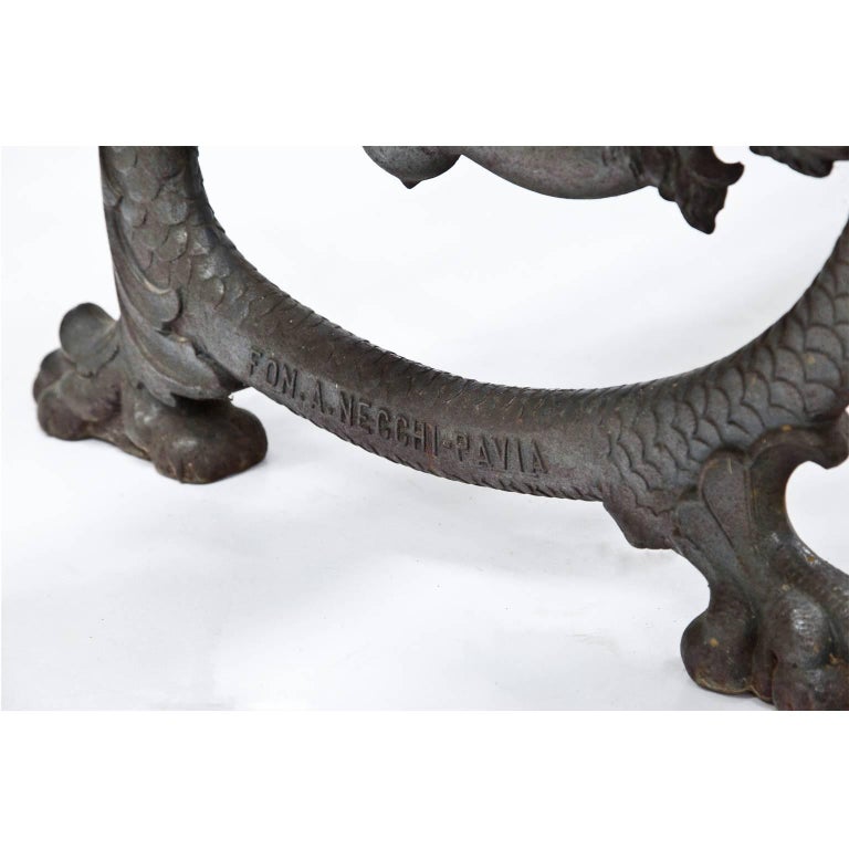 Italian Park Bench by Necchi, Pavia, Mid-20th Century at 1stDibs ...