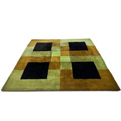 Italian Leather Rug For Sale at 1stdibs