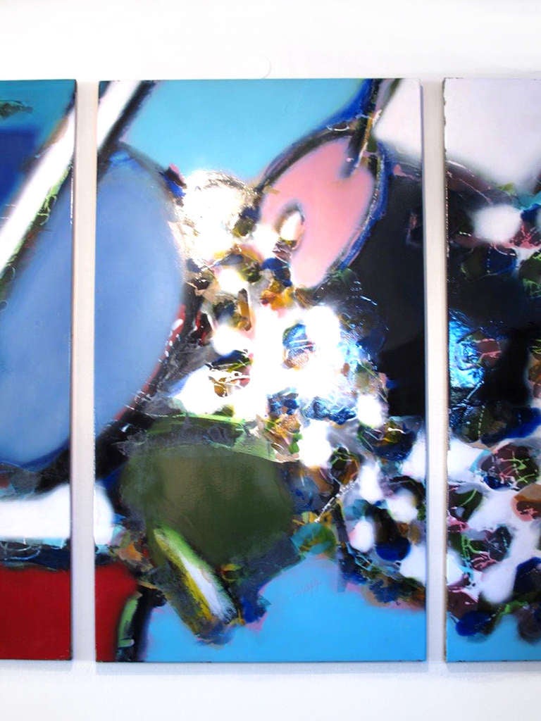 Triptych by Stefan Knapp, 20th Century For Sale at 1stDibs