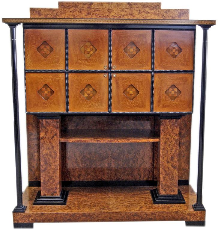 Josef Maria Olbrich Music Room Cabinet Darmstadt Germany made c.1900 at ...