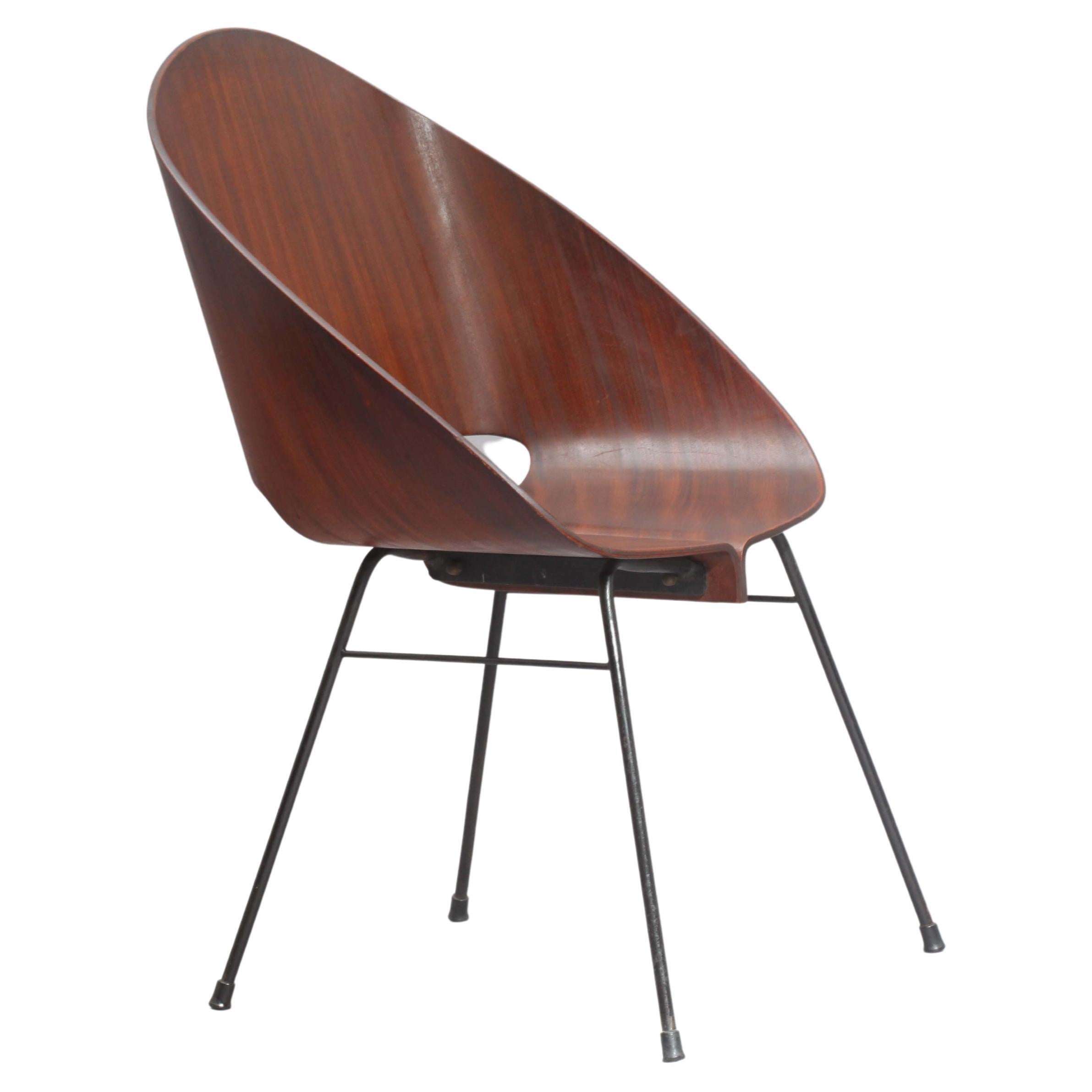 Amazing Stacking Metal and Plywood Chairs at 1stDibs