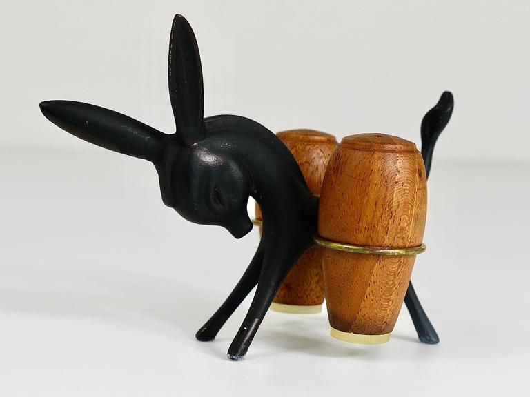 Walter Bosse Donkey Salt and Pepper Shaker Set, Hertha Baller, Austria ...