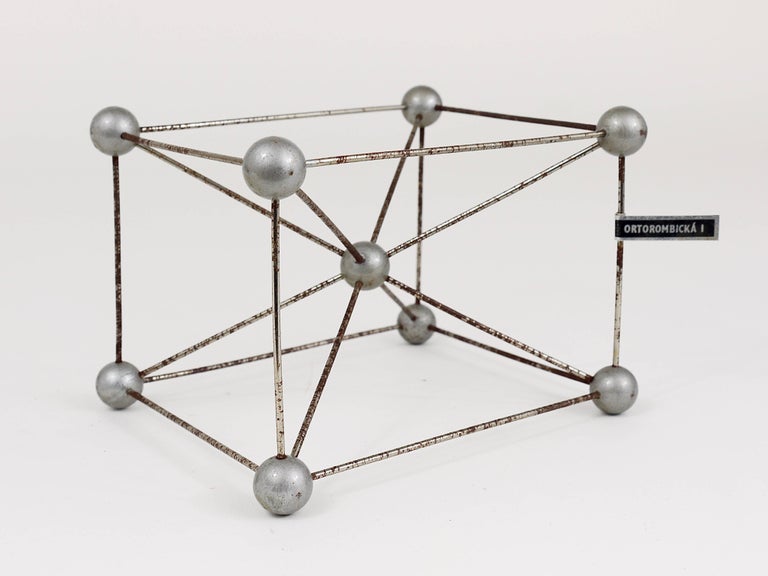 Set of Seven Different Scientific Crystal Molecular Models from the ...