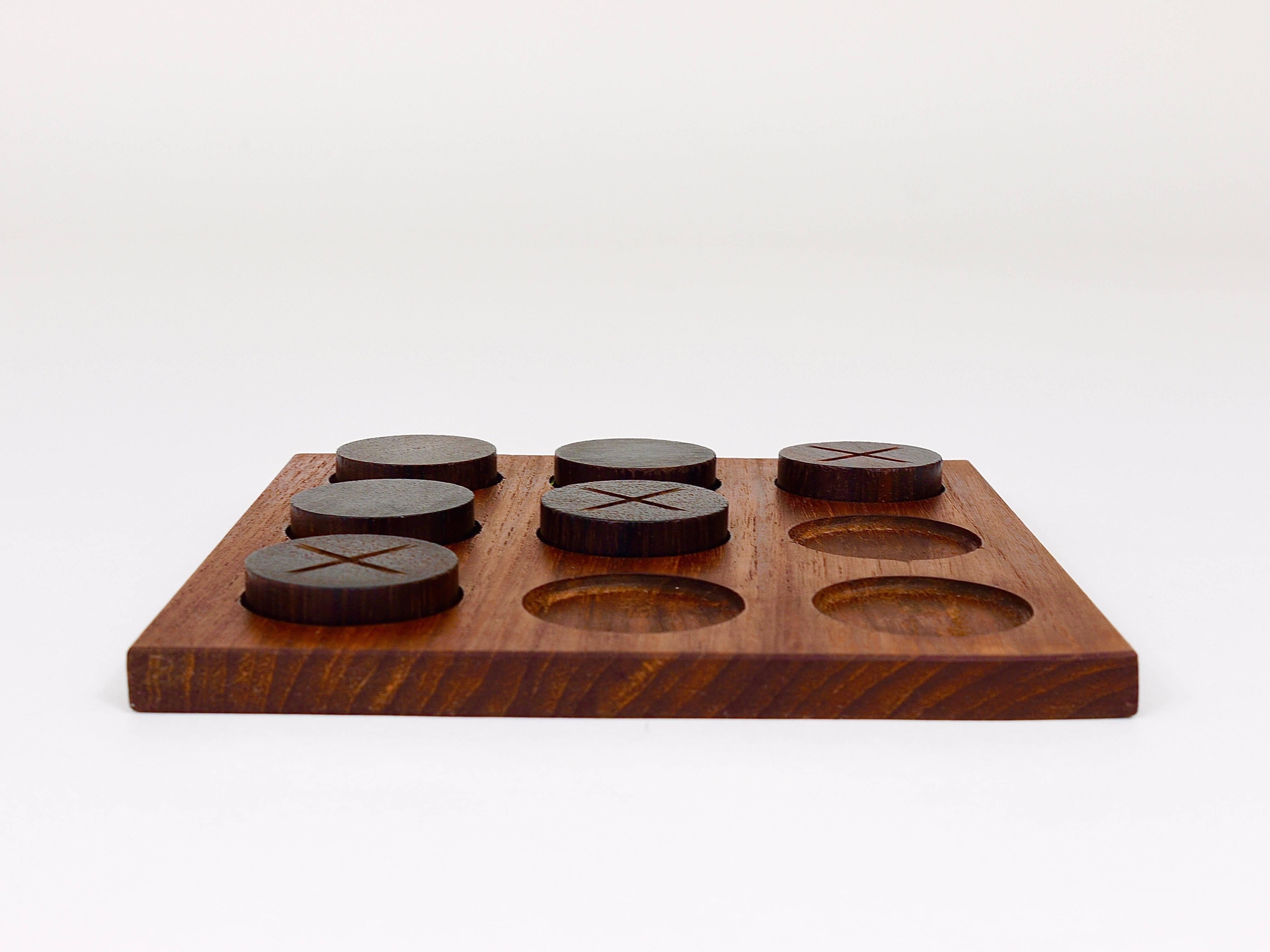 Mid Century Tic Tac Toe X and 0 Game, Teak, Denmark, 1960s at 1stDibs ...