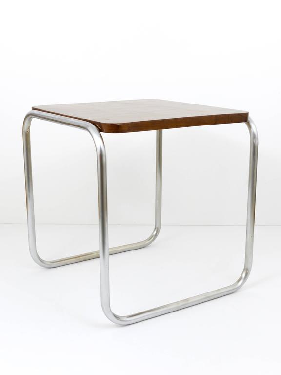 German Bauhaus Tubular Steel Side Table or Stool, 1930s at 1stDibs ...