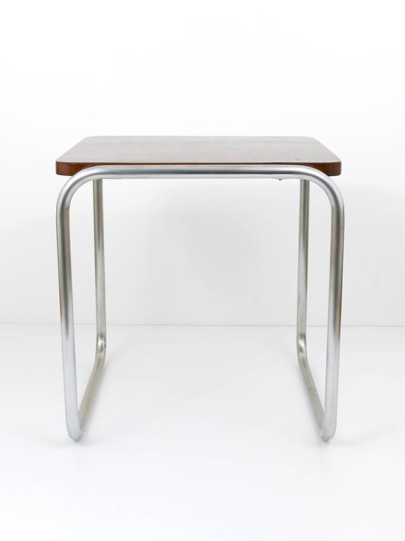 German Bauhaus Tubular Steel Side Table or Stool, 1930s at 1stDibs ...