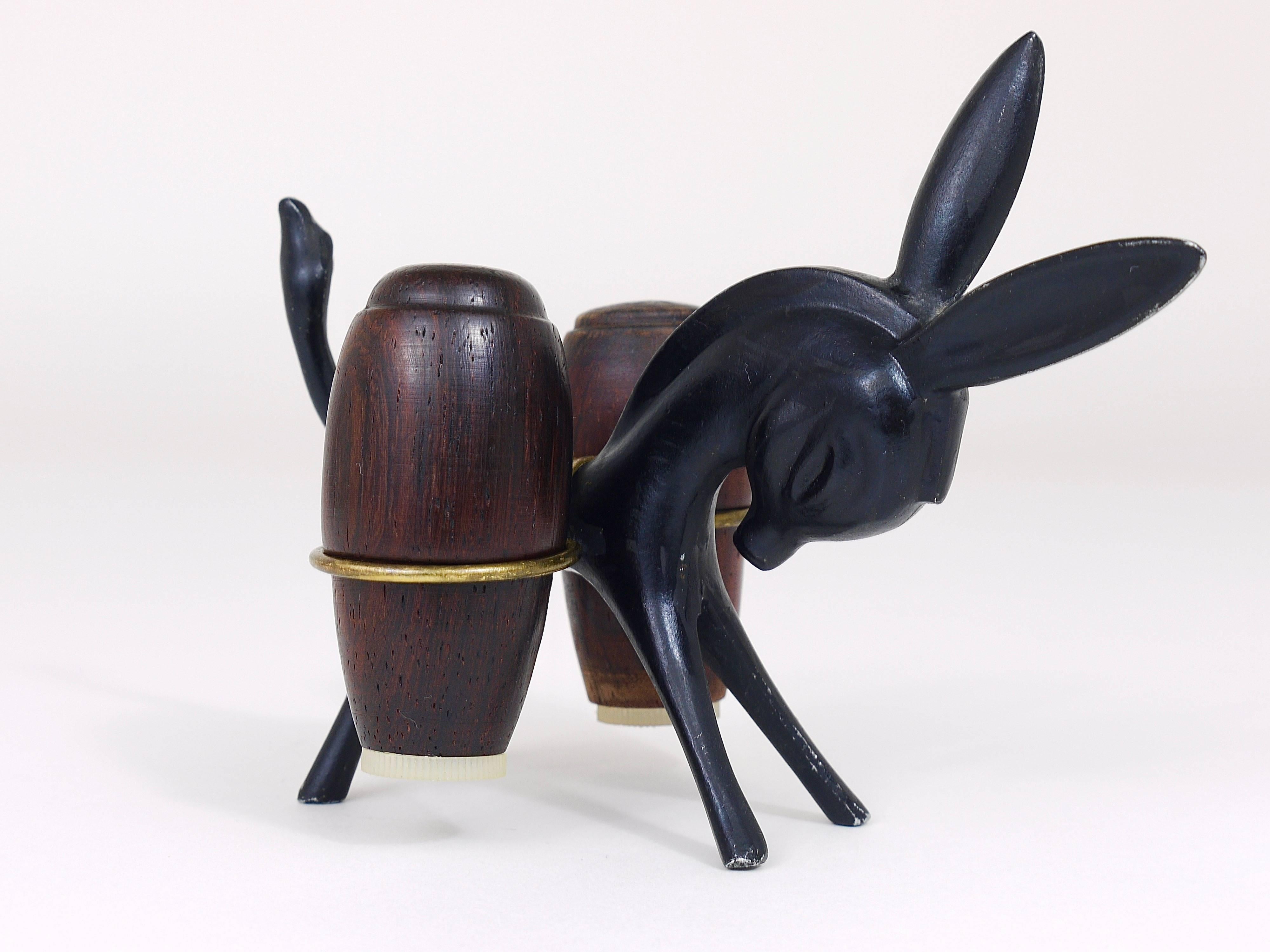 Walter Bosse Donkey Salt and Pepper Shaker Set, Hertha Baller, Austria ...