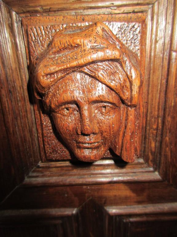 Antique Oak Jewish / Masonic / Amorc Tabernacle Cupboard For Sale at ...