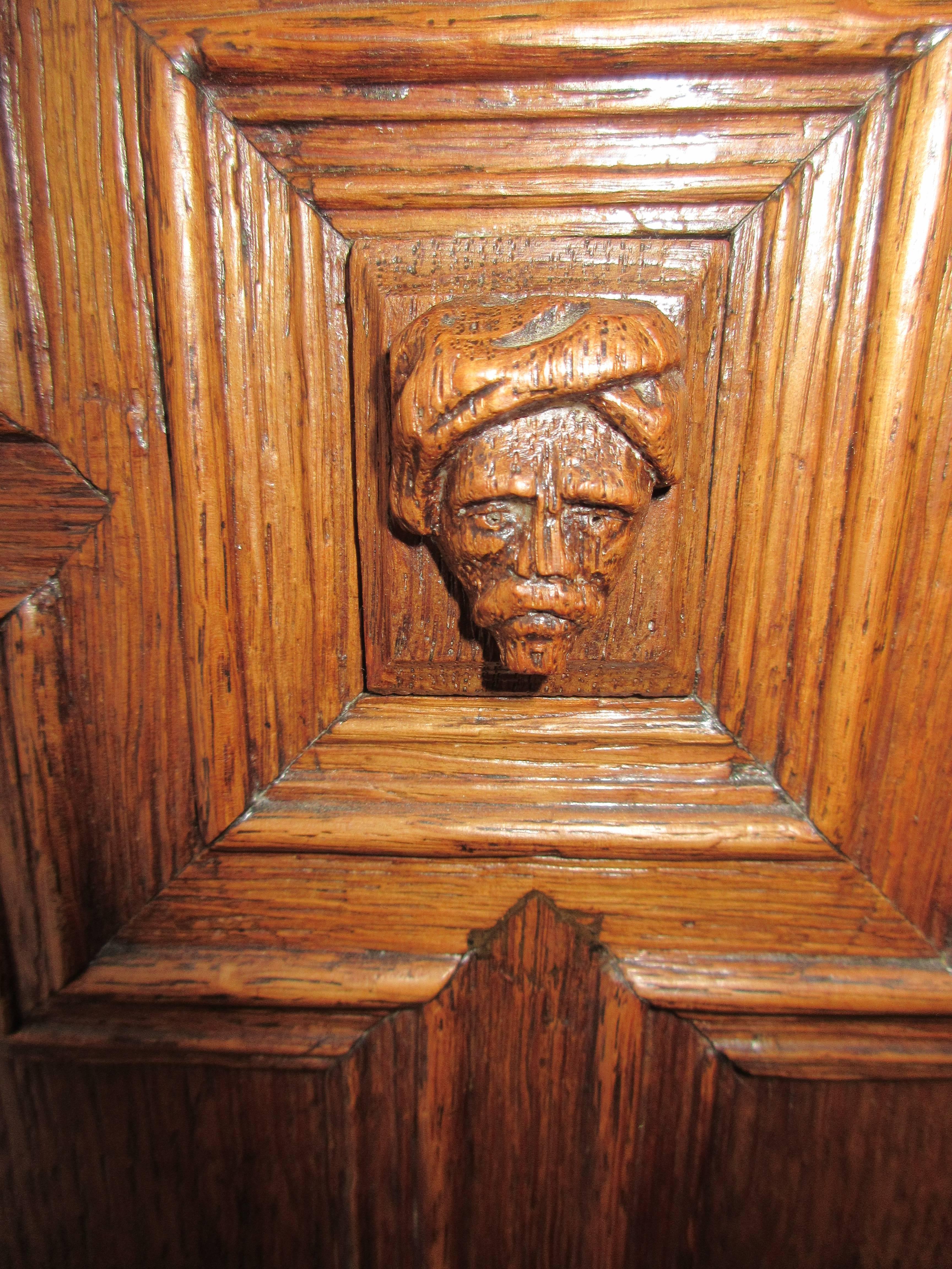 Antique Oak Jewish / Masonic / Amorc Tabernacle Cupboard For Sale at ...
