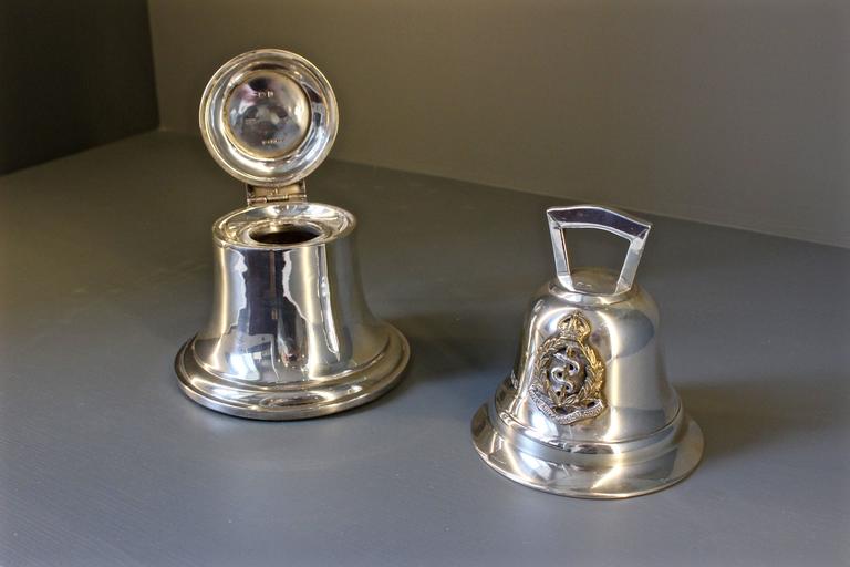 Group of Silver and Silver Plate Desk Objects, Early 20th Century For ...