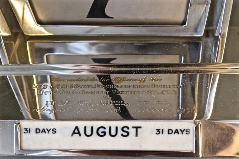 Group of Silver and Silver Plate Desk Objects, Early 20th Century For ...