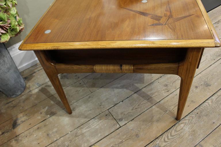 Walnut and Rosewood Constellation Side Table by Atavista Lane, circa ...