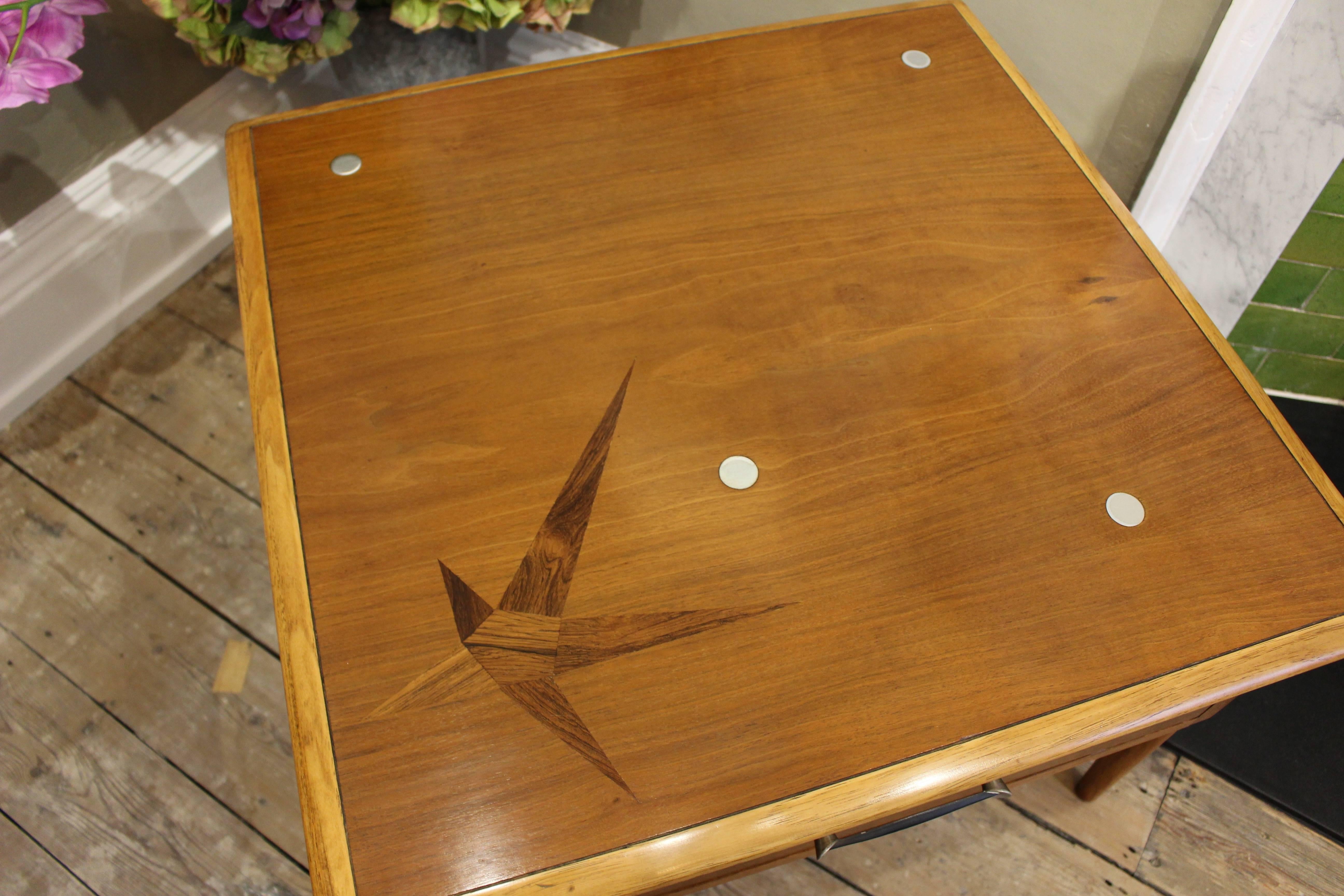 Walnut and Rosewood Constellation Side Table by Atavista Lane, circa ...
