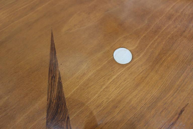 Walnut and Rosewood Constellation Side Table by Atavista Lane, circa ...