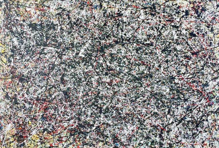 Vintage Drip Painting, Style of Jackson Pollock at 1stDibs | drip ...