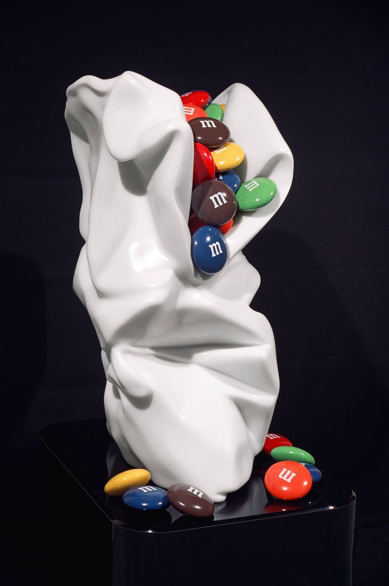 'M and M Tasche 1' Stein-Skulptur von Robin Antar aus Marmor und ...