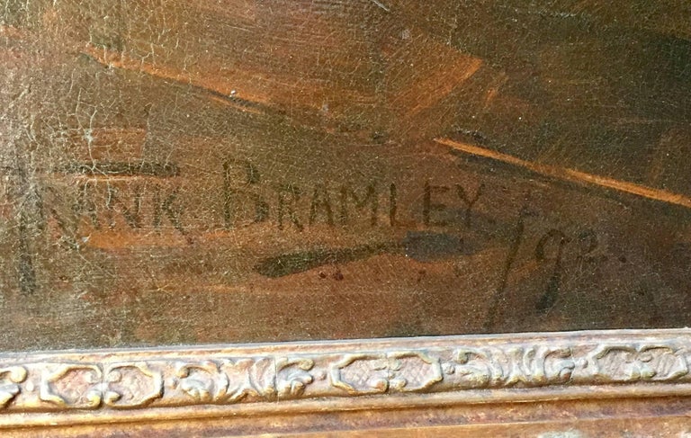 "Tea Time" Painting by Frank Bramley at 1stDibs