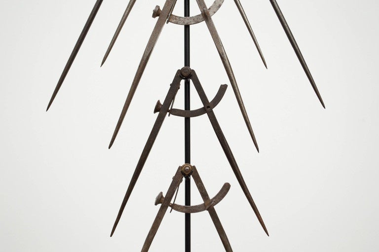 Antique Mounted Drafting Tools at 1stDibs