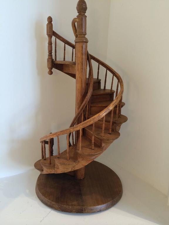 French Compagnon Masterpiece Staircase at 1stDibs