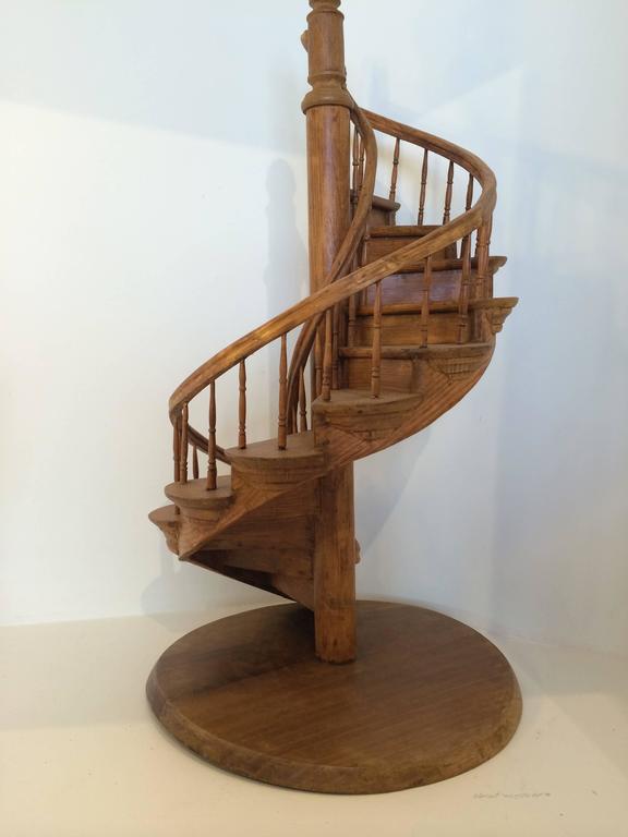 French Compagnon Masterpiece Staircase at 1stDibs