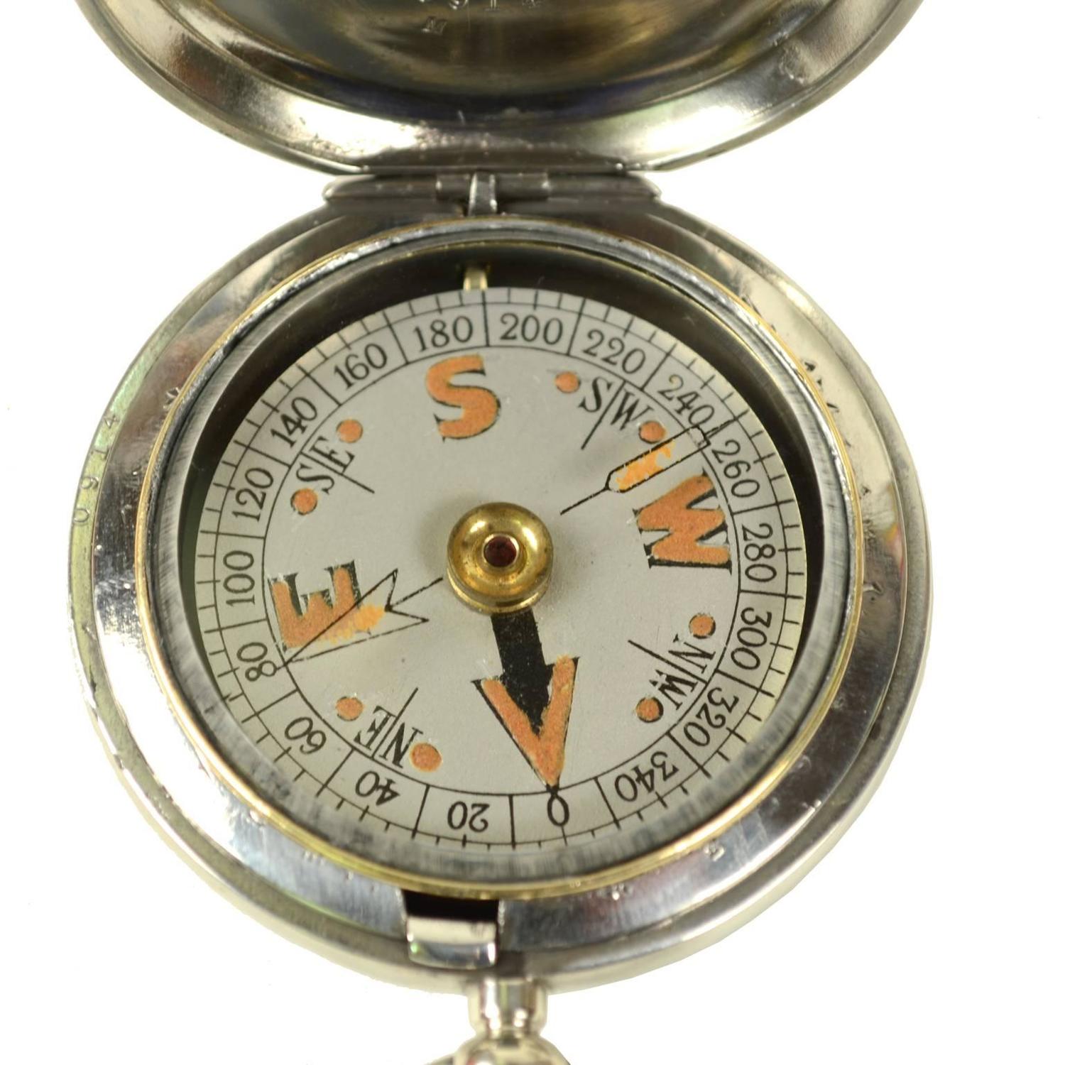 Aviation English Compass Made in 1918 at 1stdibs
