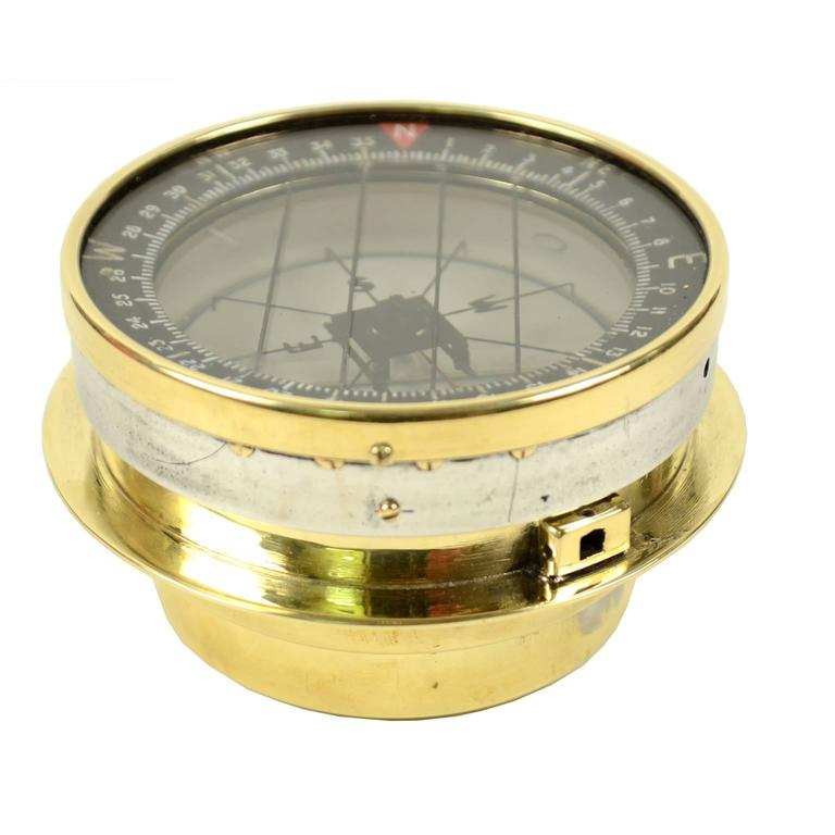 Aviation Compass Made in the Thirties For Sale at 1stdibs