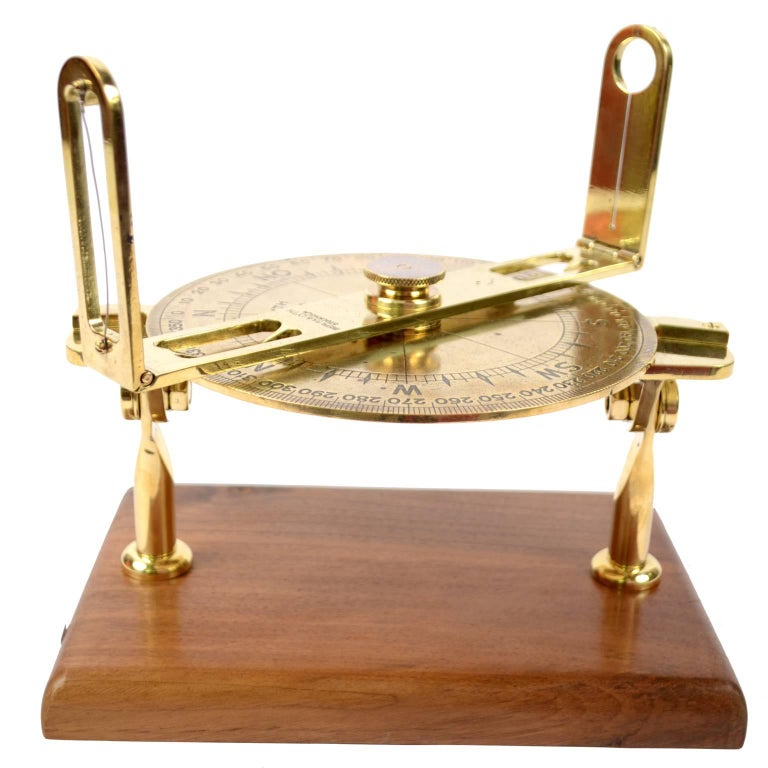 Antique Brass Pelorus Made in Stockholm at 1stDibs