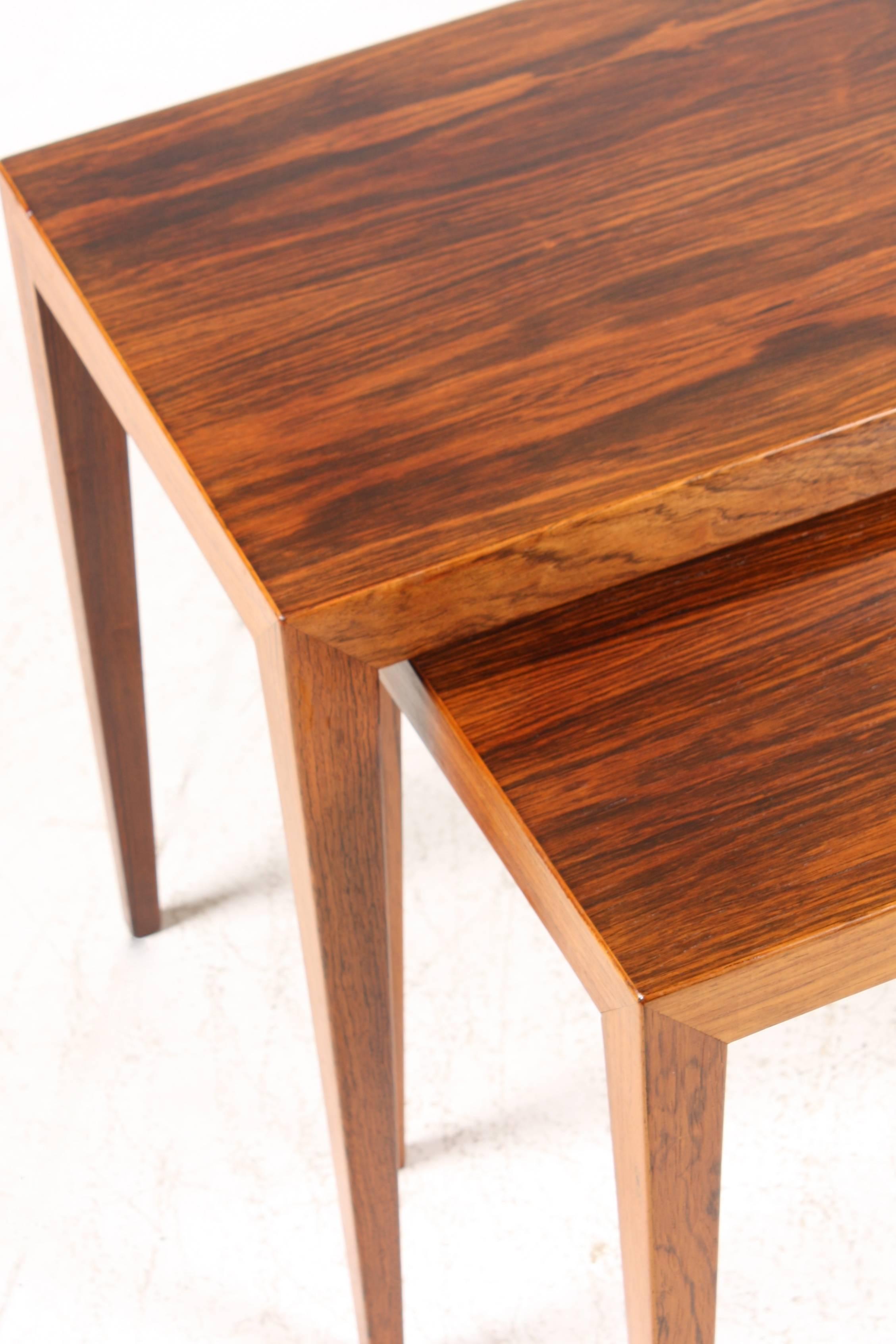 Nest of Tables by Haslev For Sale at 1stDibs