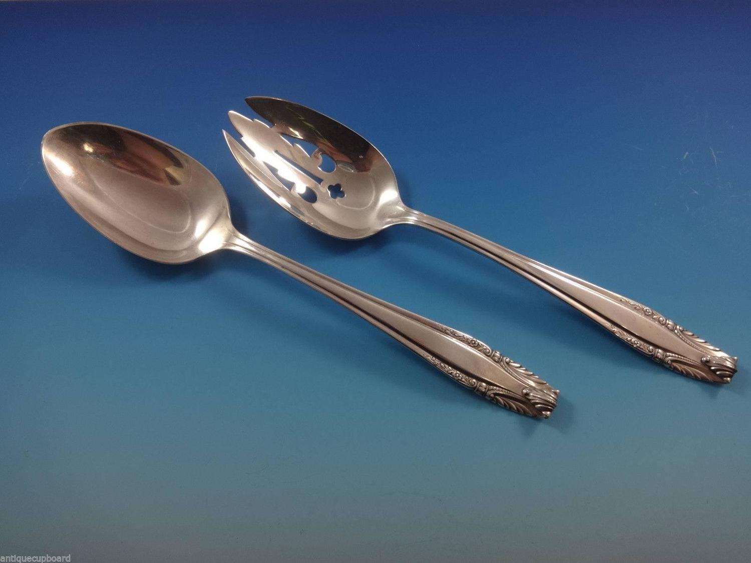 Stradivari by Wallace Sterling Silver Flatware Set for Eight Service 57 ...