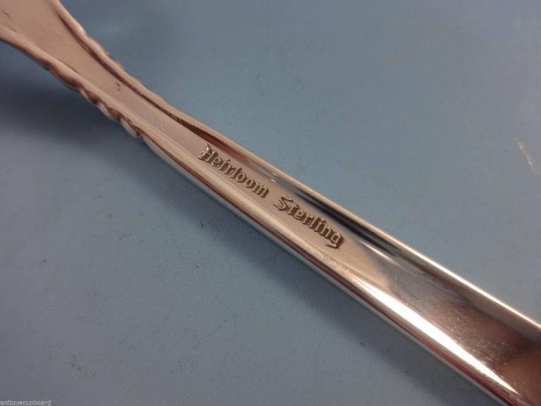 Damask Rose by Oneida Sterling Silver Flatware Set Service 53 Pieces ...