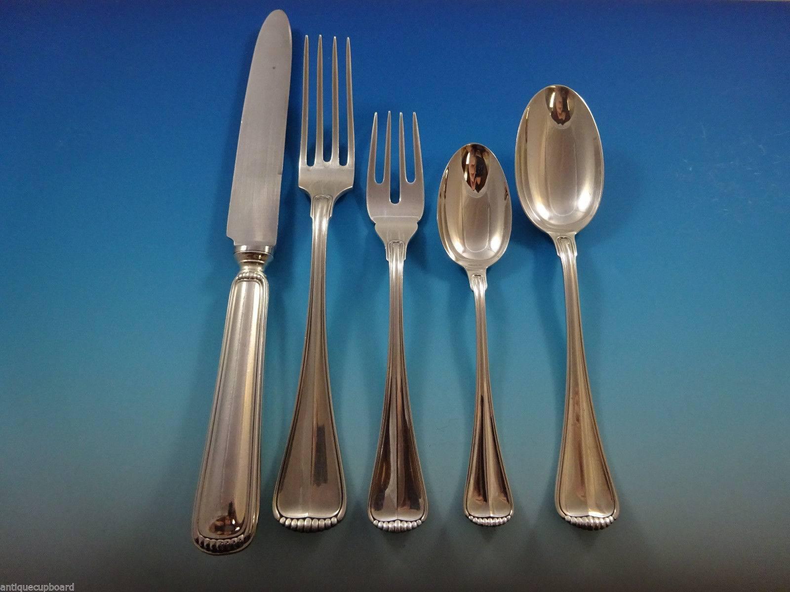 Milano by Buccellati Sterling Silver Flatware Dinner Set of Eight ...