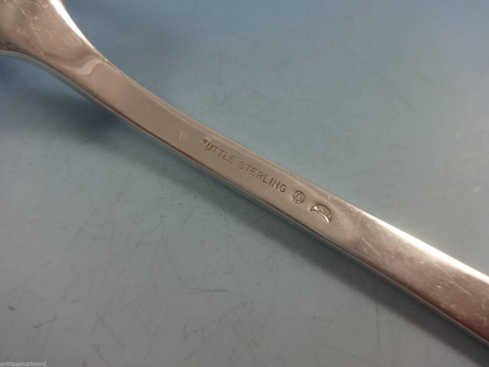 Onslow by Tuttle Sterling Silver Flatware 12 Service Set Luncheon 93 ...