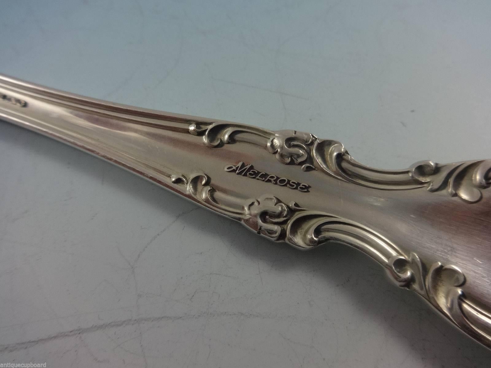 Melrose by Gorham Sterling Silver Flatware Set Service 66 Pieces Dinner ...