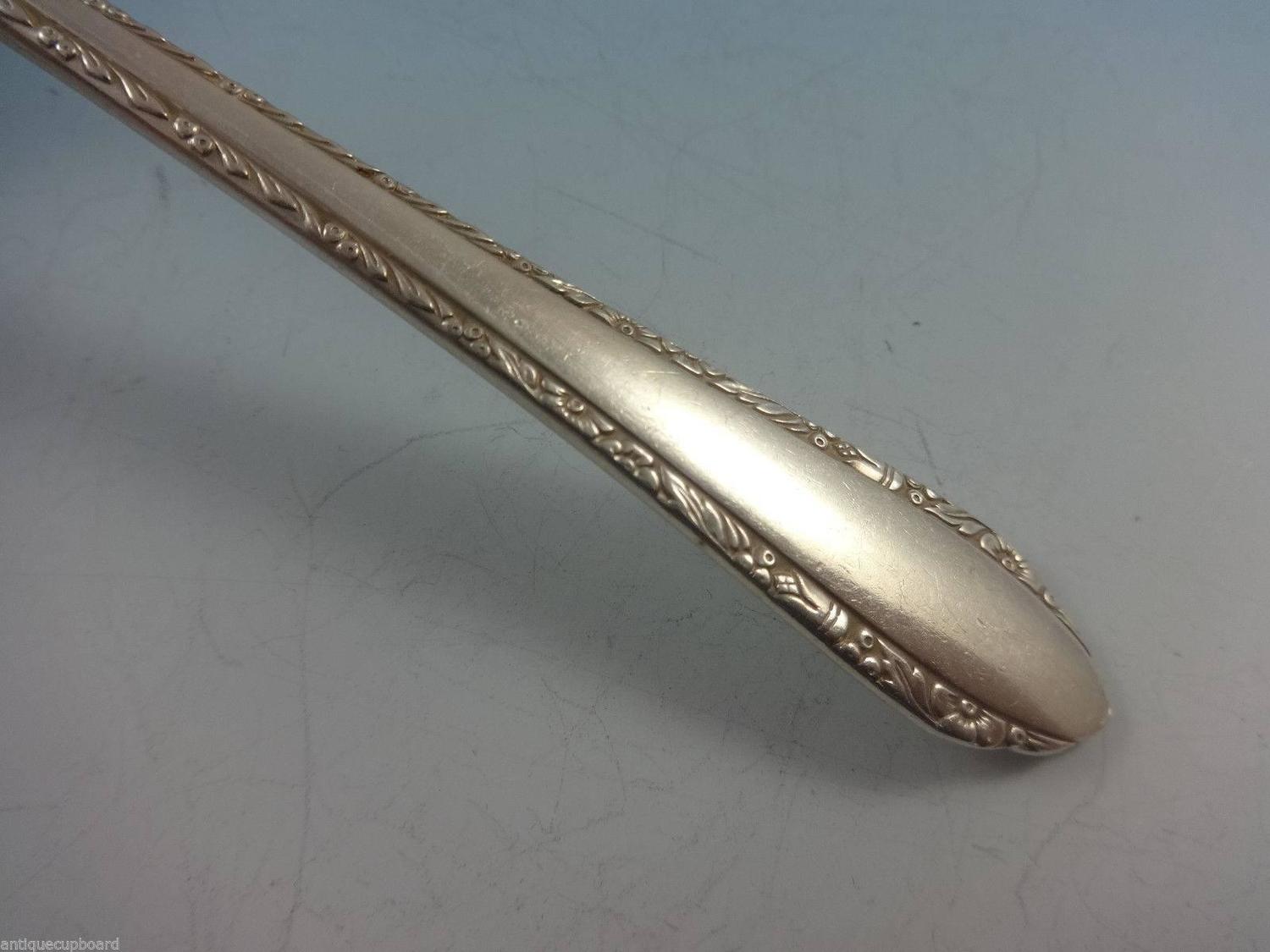 Wild Flower by Royal Crest Sterling Silver Flatware Set of 12 Service ...