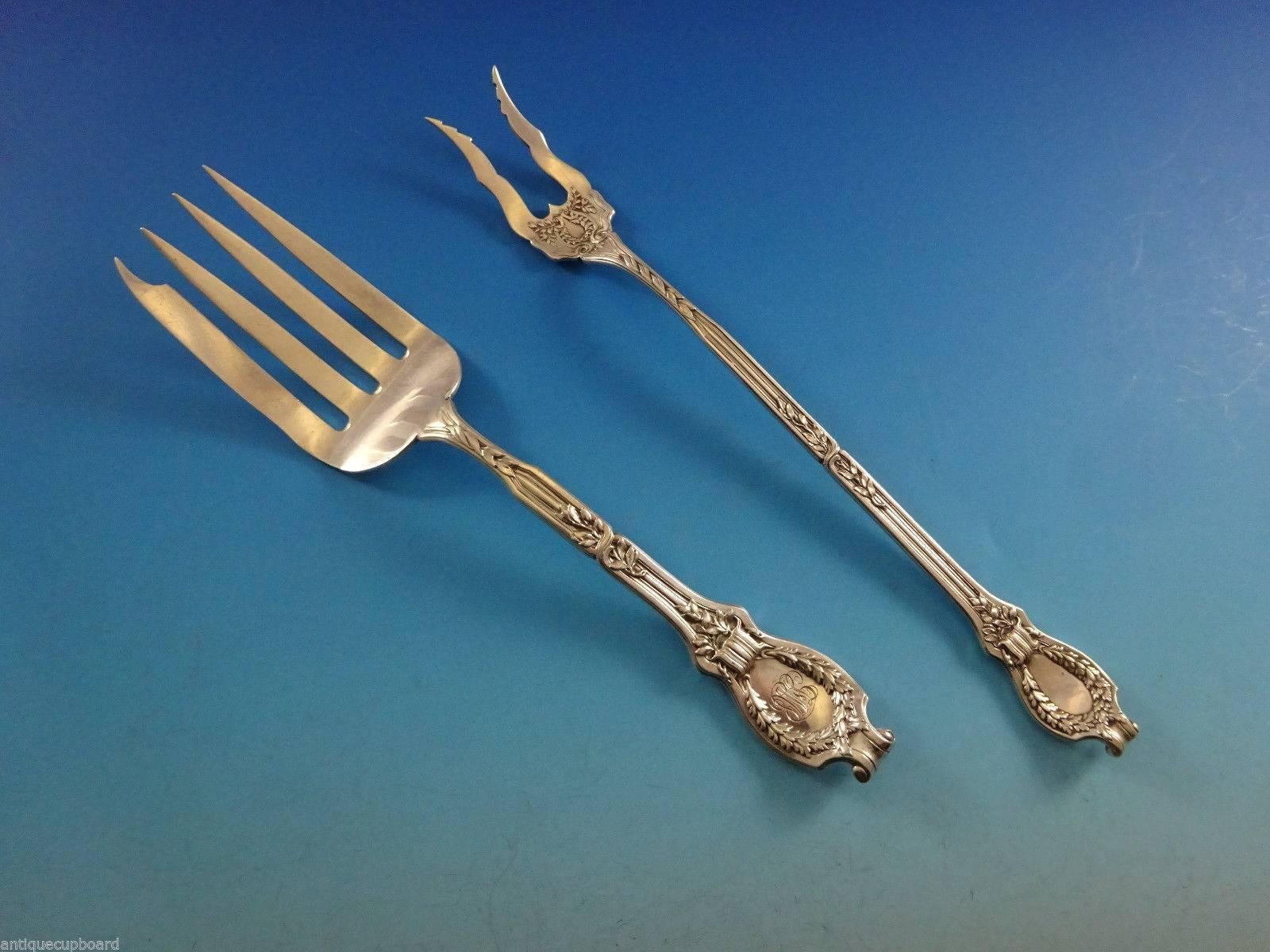 Du Barry Dubarry by Durgin Sterling Silver Flatware Set Service 133 Pcs ...
