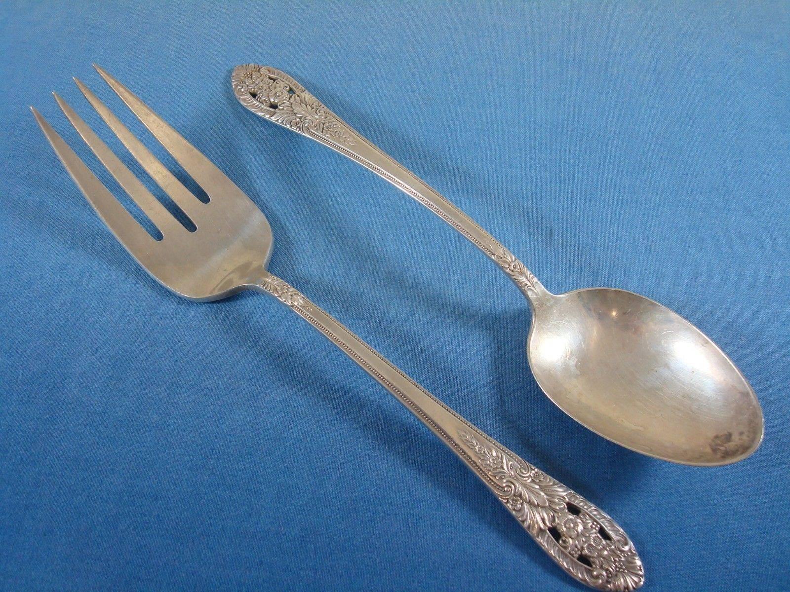 Crown Princess by International Sterling Silver Flatware Set Service 60 ...