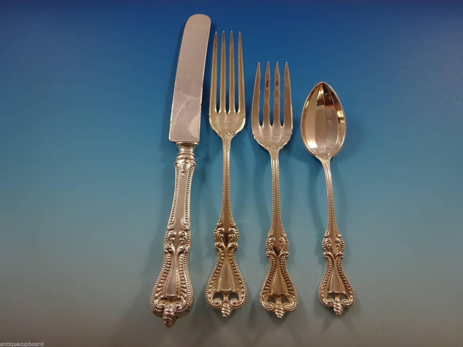 Old Colonial by Towle Sterling Silver Flatware Set 12 Service 150 ...
